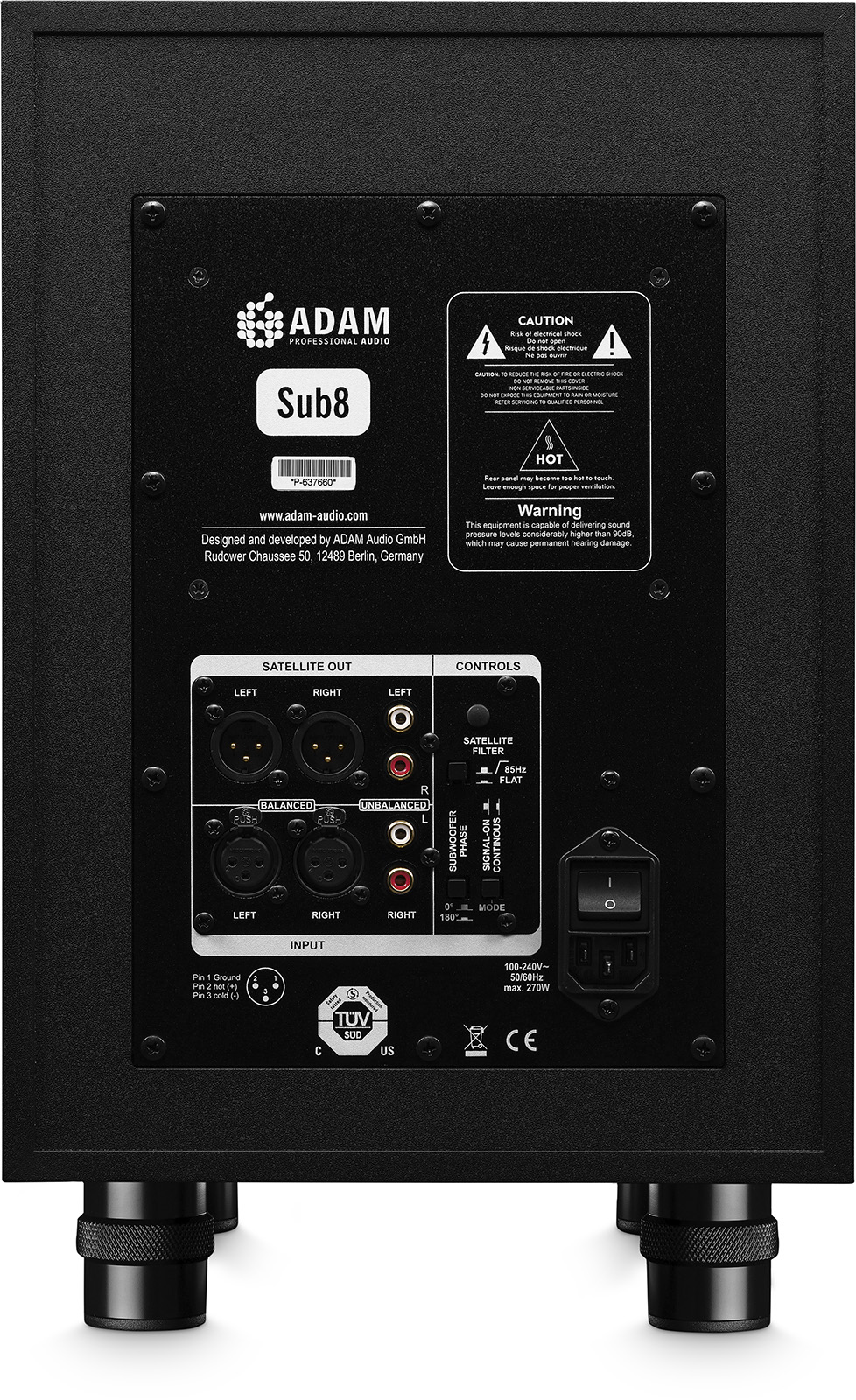 ADAM AUDIO - SUB-8 - La Boite Noire du Musicien