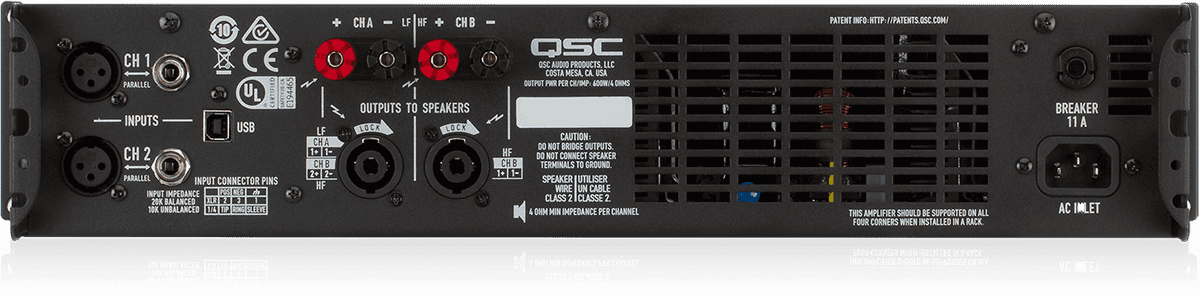 QSC - GXD4 - La Boite Noire du Musicien